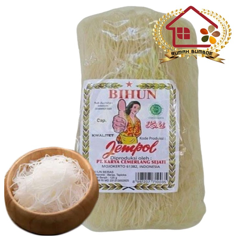 Jual (125 gr) BIHUN CAP JEMPOL | Bihun Beras. | Shopee Indonesia