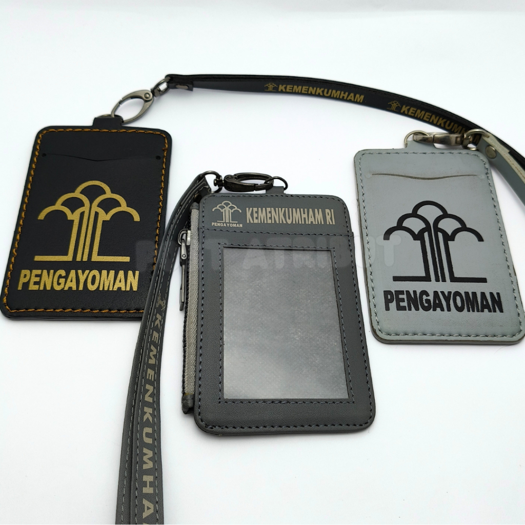 Jual ID Card KEMENKUMHAM Lux Kulit / Tempat ID Card Pengayoman ...