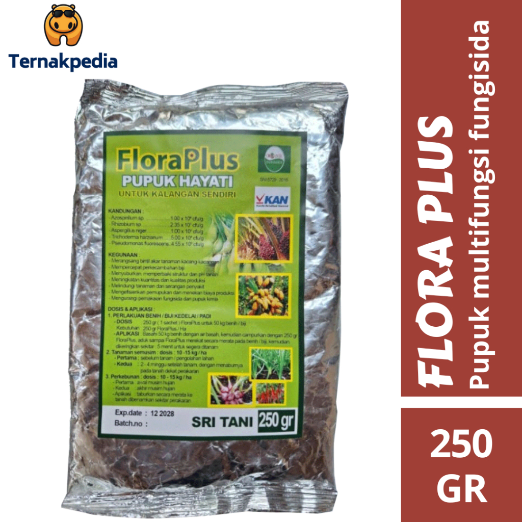 Jual Flora Plus 100 gram - Mirip Flora One - Pupuk Multifungsi ...