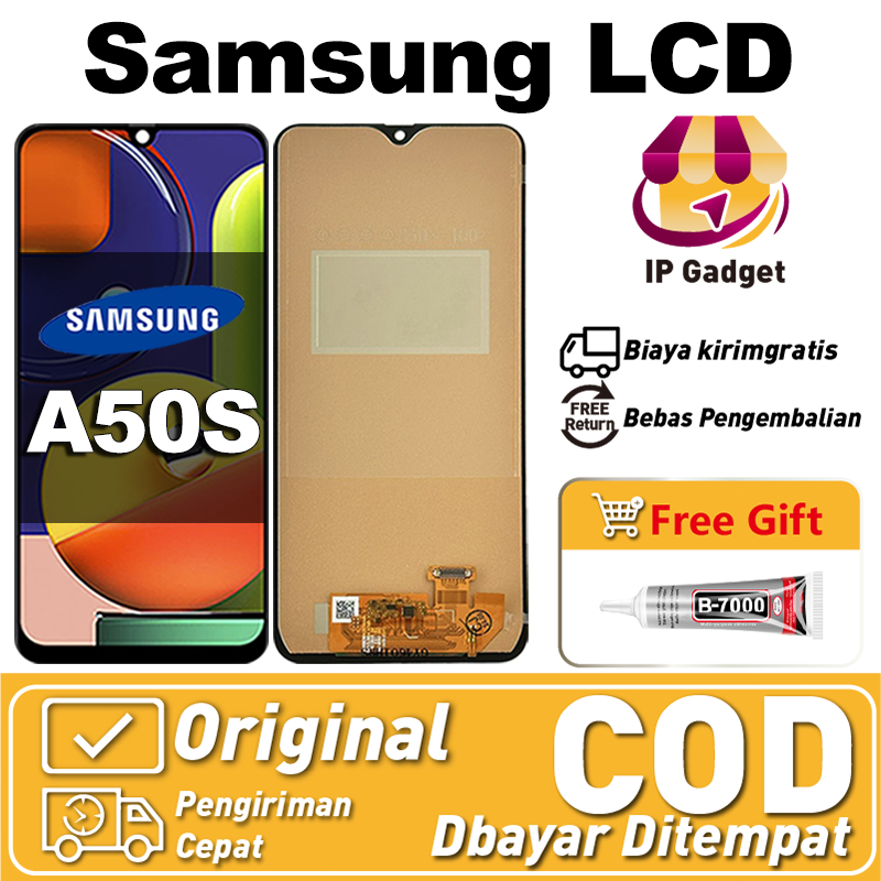 Jual Original Lcd Samsung A50S fullset ori asli Layar hp touchscreen ...