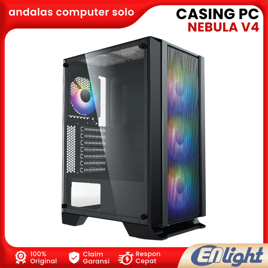 Jual CASING CASE PC KOMPUTER INFINITY NEBULA V4 | Shopee Indonesia
