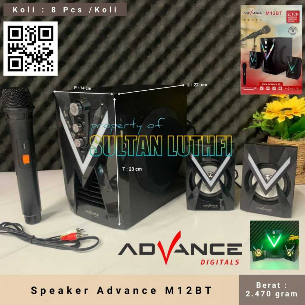 Jual Speaker Advance M12BT | Shopee Indonesia