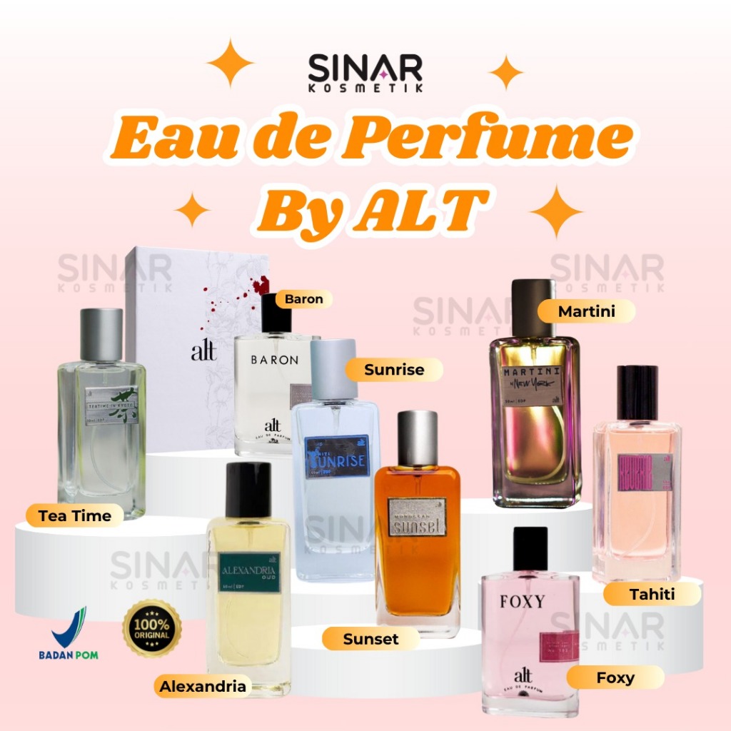 Jual Alt Eau de Perfume EDP 50ml | Parfum ALT | Moroccan Sunset - Pina ...