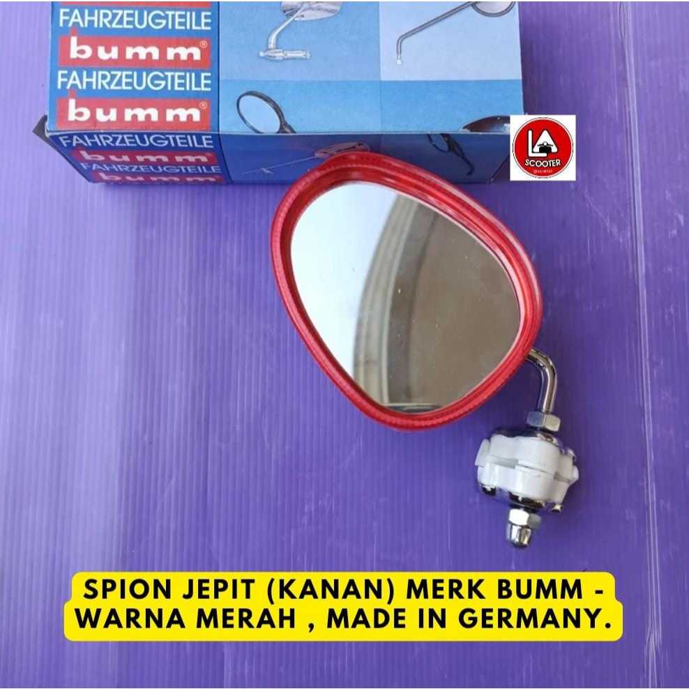 Jual Spion jepit merk Bumm - warna merah , made in germany , (kanan ...