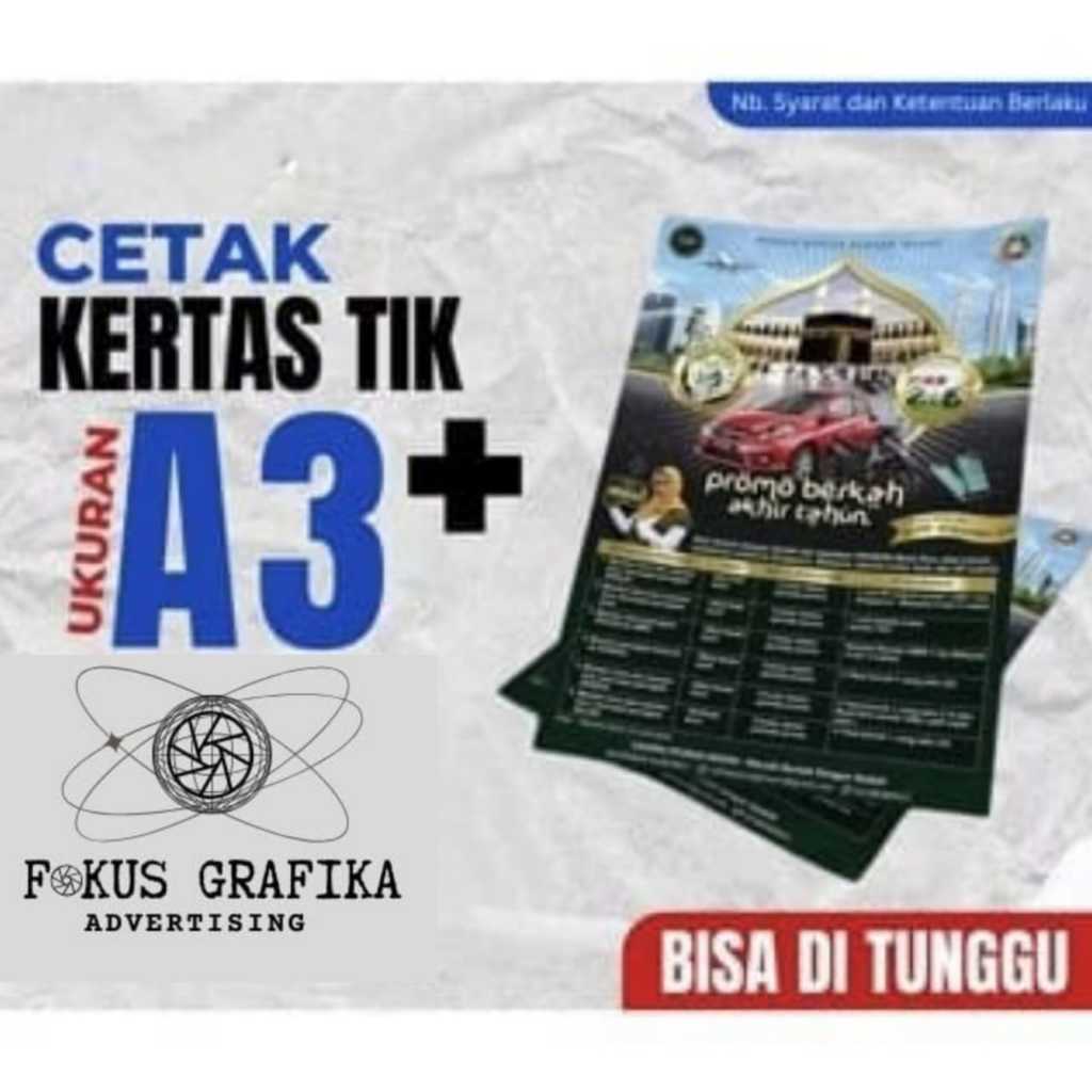 Jual CETAK TIK TIMBAL BALIK ( HANYA CETAK!!! ) | Shopee Indonesia