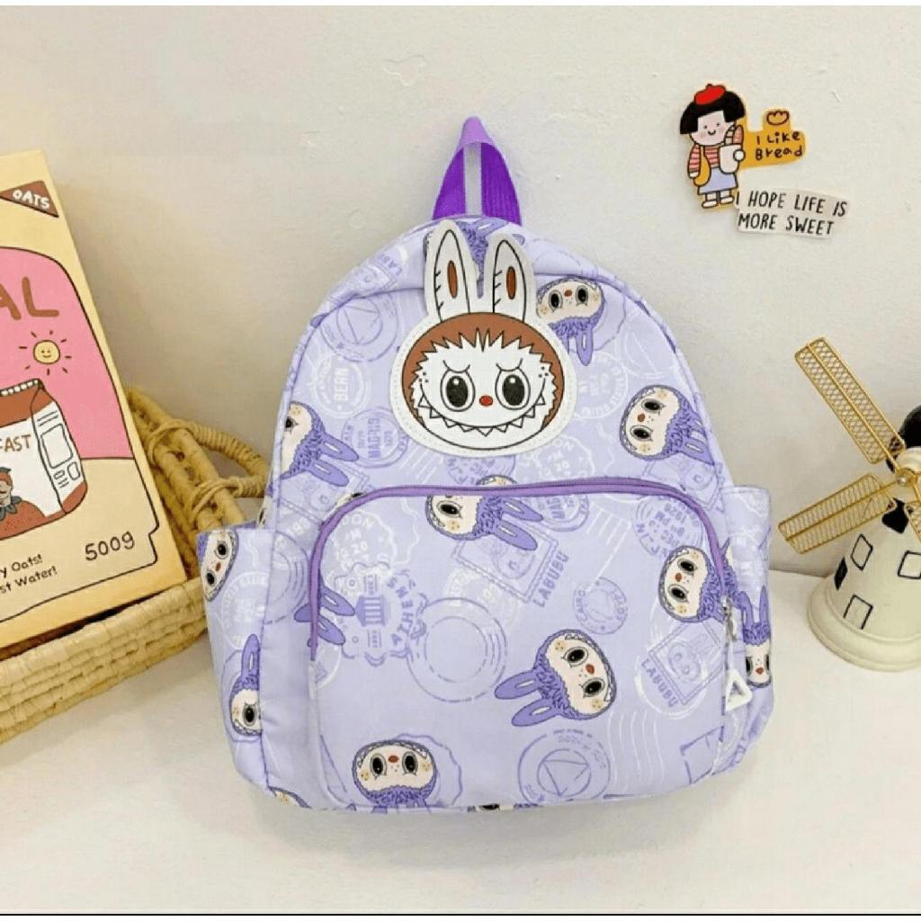 Jual VIRAL LABUBU Sweet Tas Sekolah Anak Karakter Boneka Labubu TAS Ransel Labubu TK SD Bisa COD ...