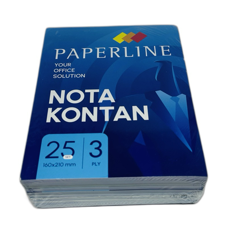 Jual Buku Nota Kontan Besar Paperline 3 Ply/3 Rangkap | Shopee Indonesia