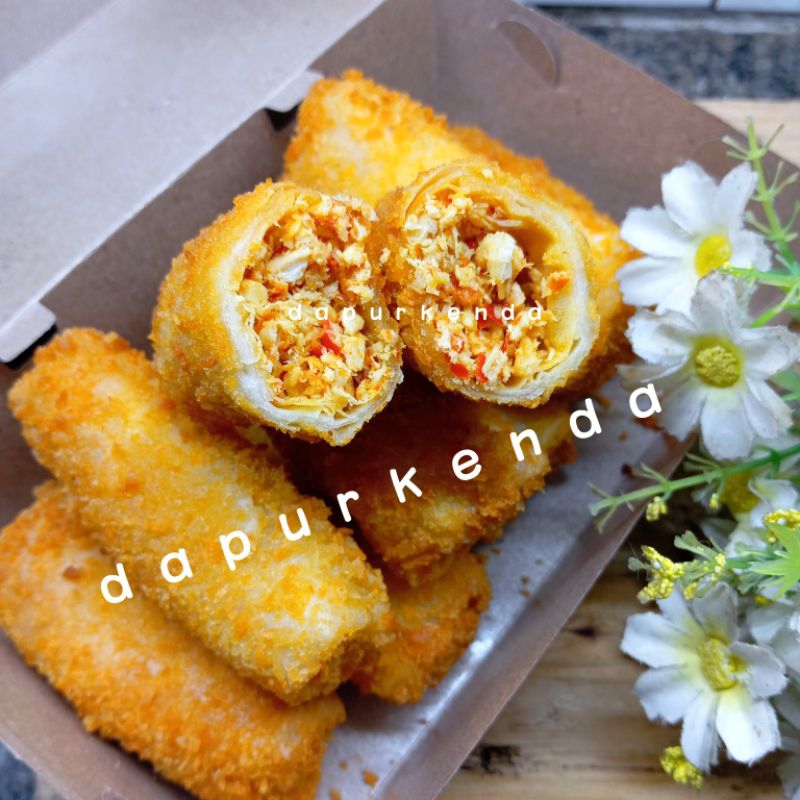 Jual Risol Isi Full Ayam Pedas / Risol Ayam Pedas / Risol Isi Ayam ...