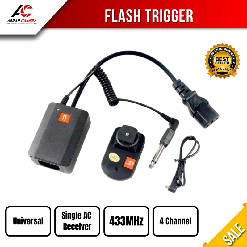 Jual Wireless Trigger NICE AC-04A / AC 04A / Triger Lampu Flash Foto ...