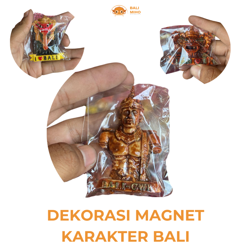 Jual Magnet Barong Bali Resin - Magnet Karakter bali - Magnet Garuda ...