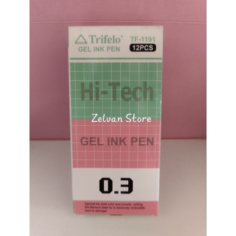 Jual Gelpen 0.28 mm Hitech Trifello TF-1191 (satuan) | Shopee Indonesia