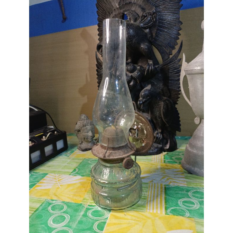 Jual lampu minyak senthir dian teplok nyala jadul | Shopee Indonesia