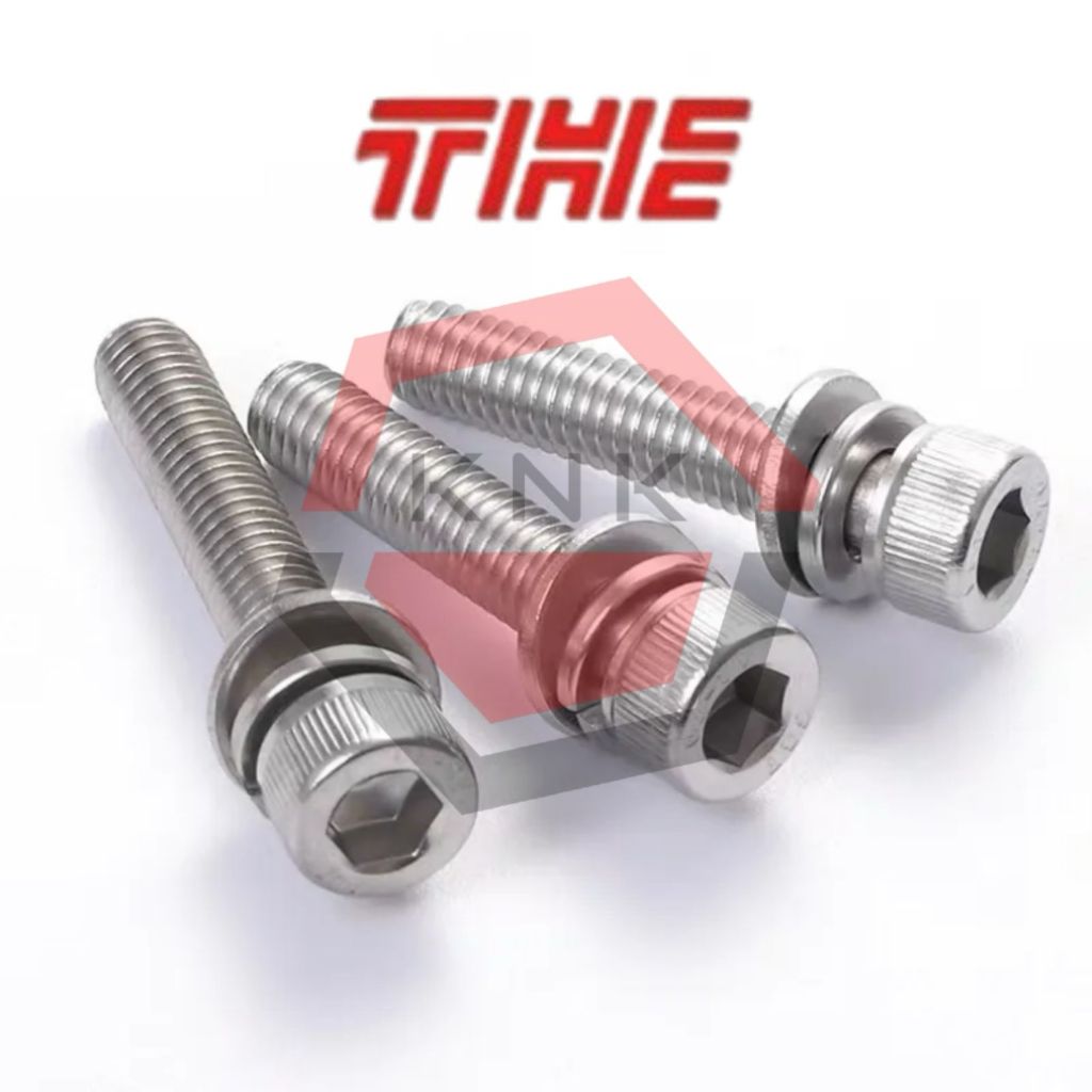 Jual BAUT L COMBO RING PERMANEN M6x20 STAINLESS STEEL | Shopee Indonesia