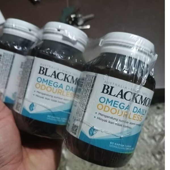 Jual BLACKMORES OMEGA DAILY ODOURLESS isi 60 softgel fish oil KALBE ...