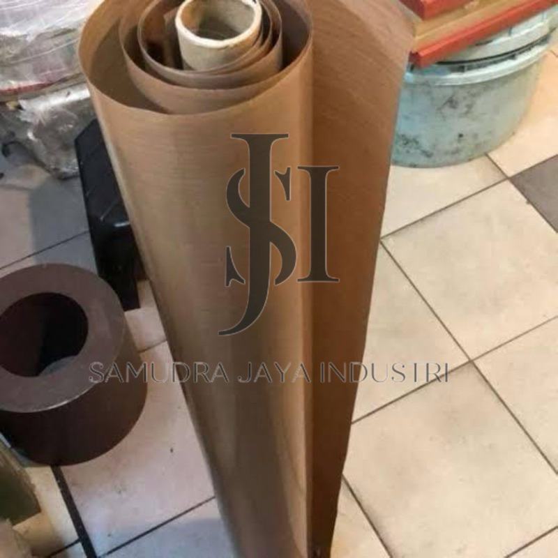 Jual Kain Teflon Sheet PTFE 0,08 mm x 1 meter x 1 meter (Kain Teflon tahan panas) | Shopee Indonesia