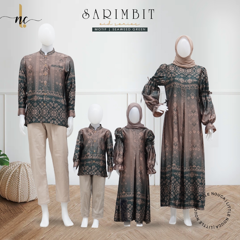 Jual SARIMBIT MOTIF KELUARGA LEBARAN 2025 | BAJU COUPLE KELUARGA FAMILY SET LEBARAN IDUL FITRI ...