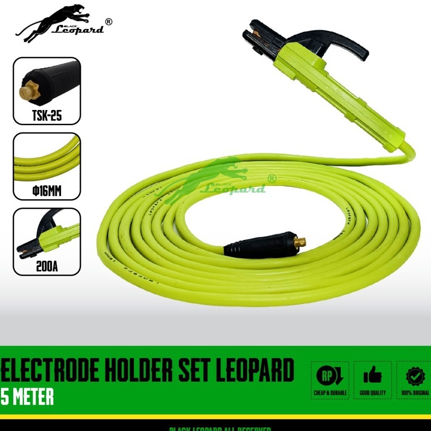 Jual Murah Untung Tang Las Set 2A Stang Las Set Electrode Holder 5M 5 ...