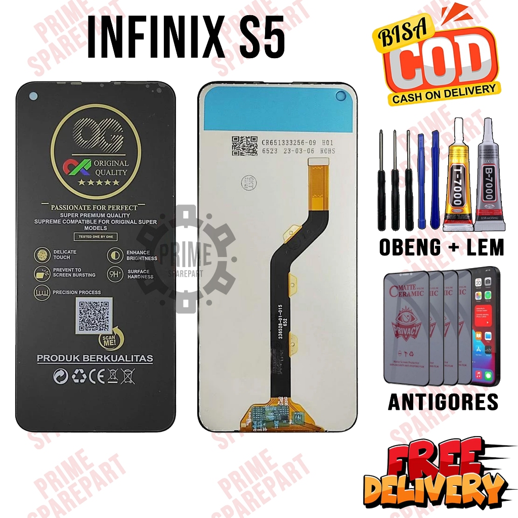 Jual Lcd INFINIX S5 Original Oem Lcd Touchscreen INFINIX S5 Fullset ...