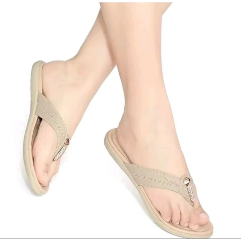 Jual Sandal Wanita Carvil platform wedges sendal cewek kekinian 3 cm ...