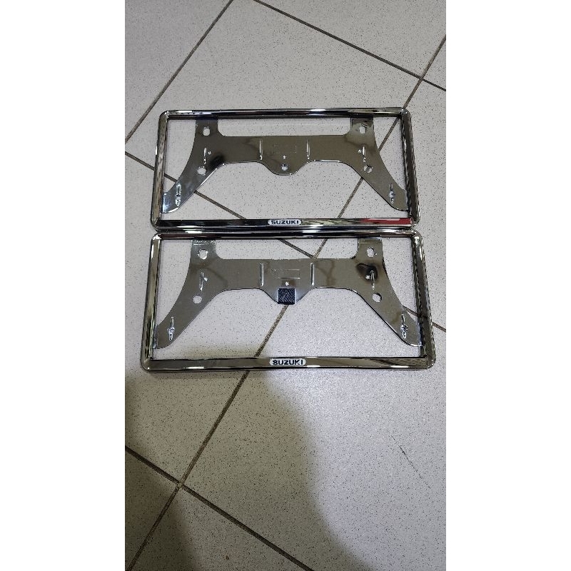 Jual Frame Plat JDM Suzuki Genuine Parts Made In Japan Used | Shopee ...
