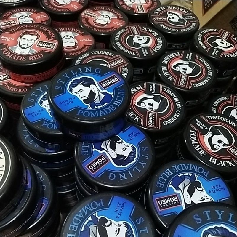 Jual POMADE HAIR SHANTOS ROMEO BPOM 75 Gram strong pomadePria Hair Oil ...