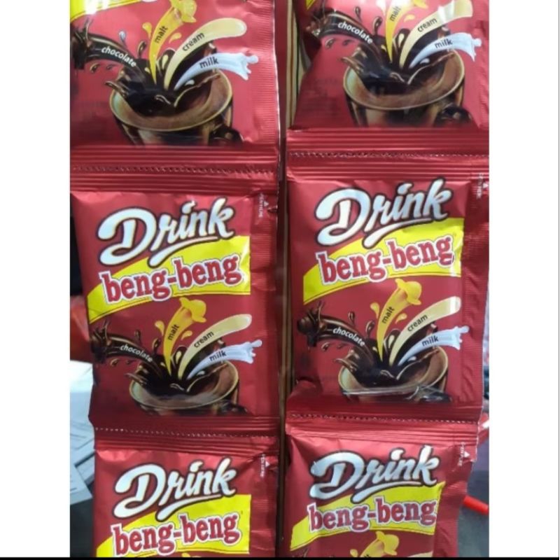 Jual BENG-BENG DRINK MINUMAN COKLAT 1 RENTENG 10pcs x 30gr | Shopee ...