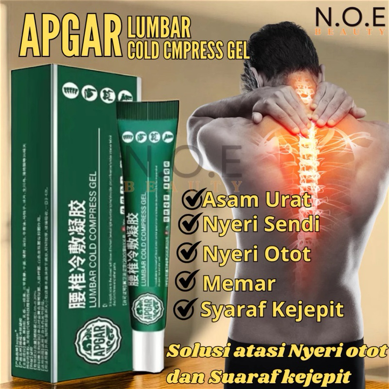 Jual Lumbar Spine Cooling Gel Krim Viral Pereda Nyeri Otot Sakit ...