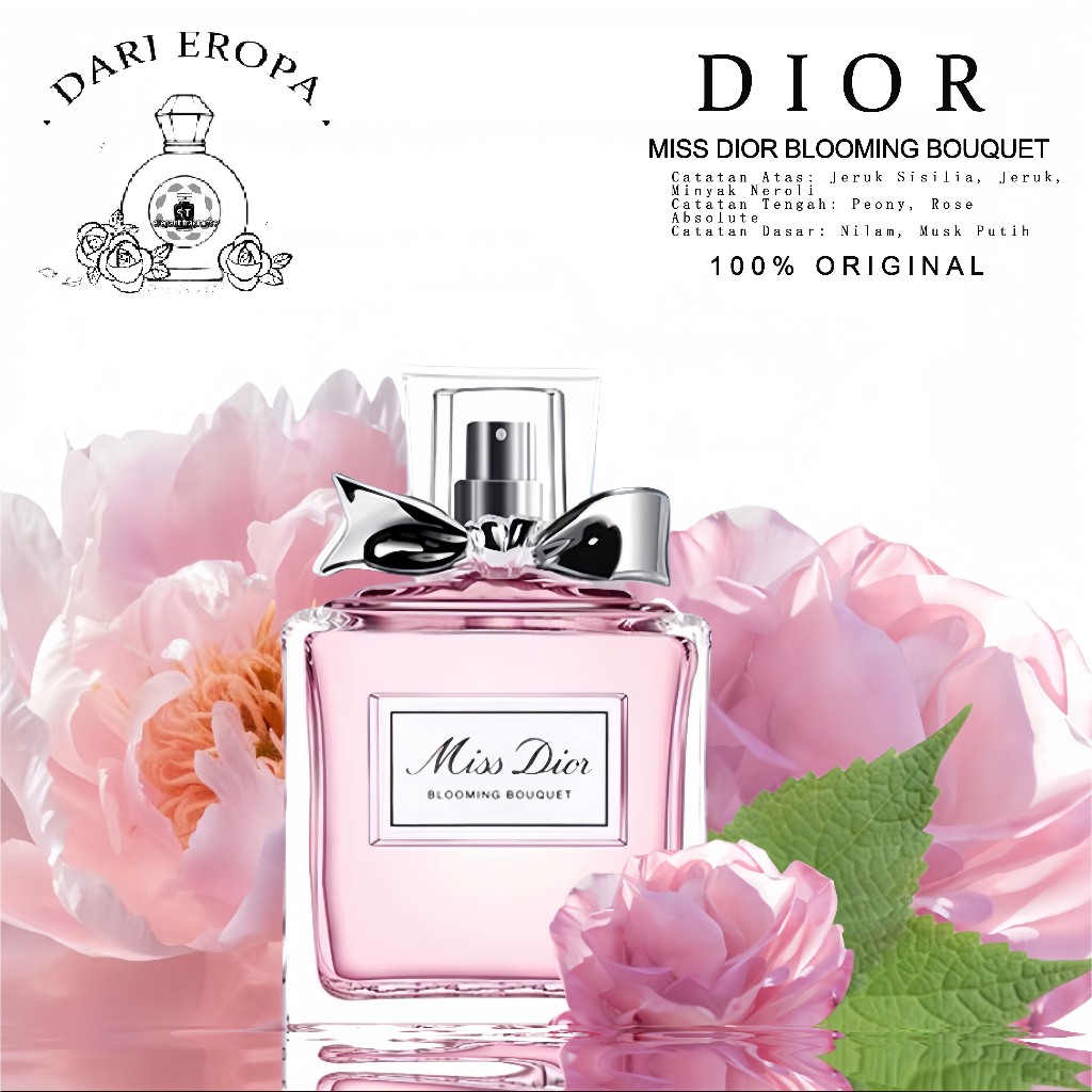 Jual 【100% ORIGINAL】DIOR MISS DIOR BLOOMING BOUQUET Eau De Toilette EDT ...