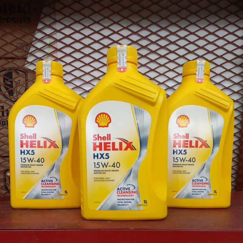 Jual Shell Helix HX5 15W-40 1L | Shopee Indonesia