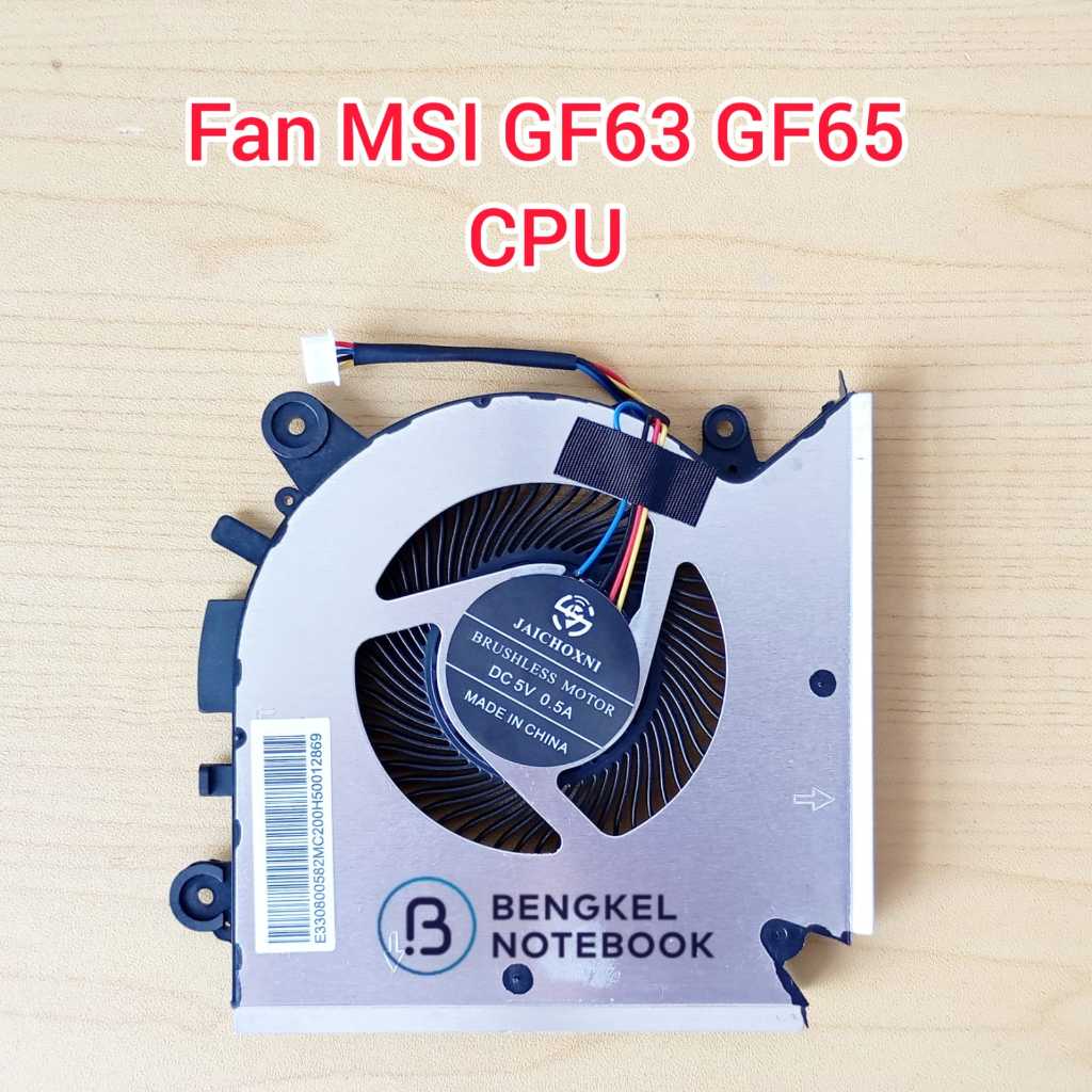 Jual Fan MSI GF63 GF65 WF65 MS-16R1 MS-16R2 MS-16R3 A9SE A9SD A10SD ...