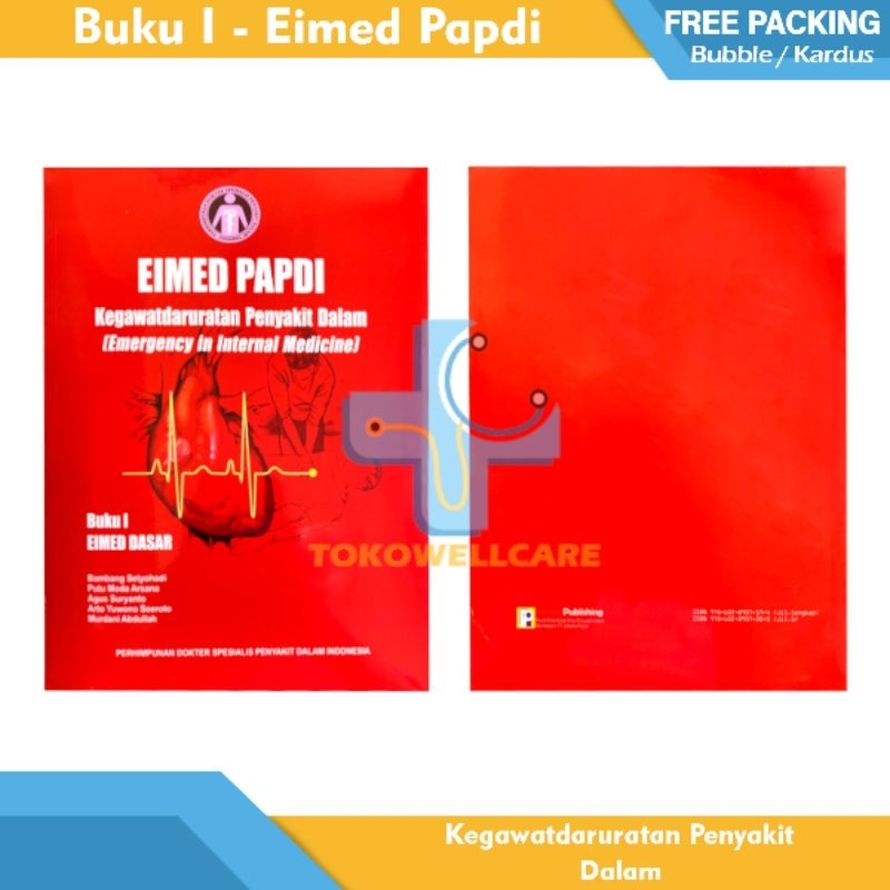 Jual Buku Kegawatdaruratan Penyakit Dalam EIMED PAPDI Dasar Emergency in Internal Medicine ...