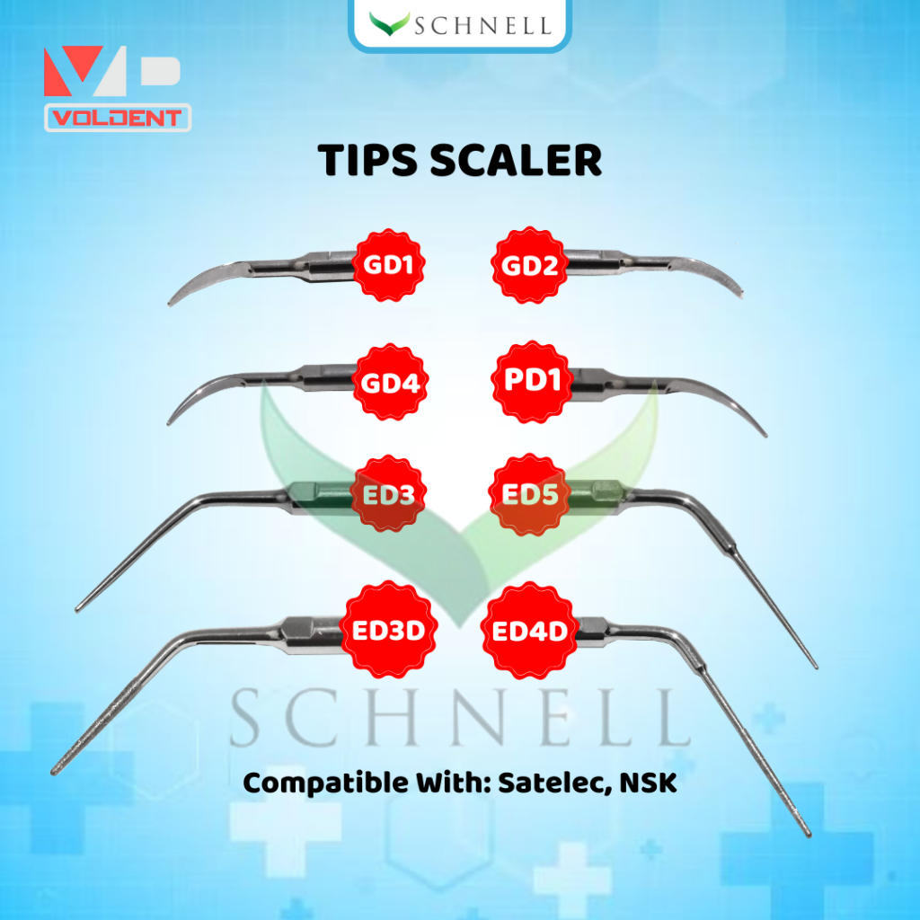 Jual Tips Ultrasonic Scaler/Tip/Tips Scaller Voldent (Per Pcs) | Shopee ...