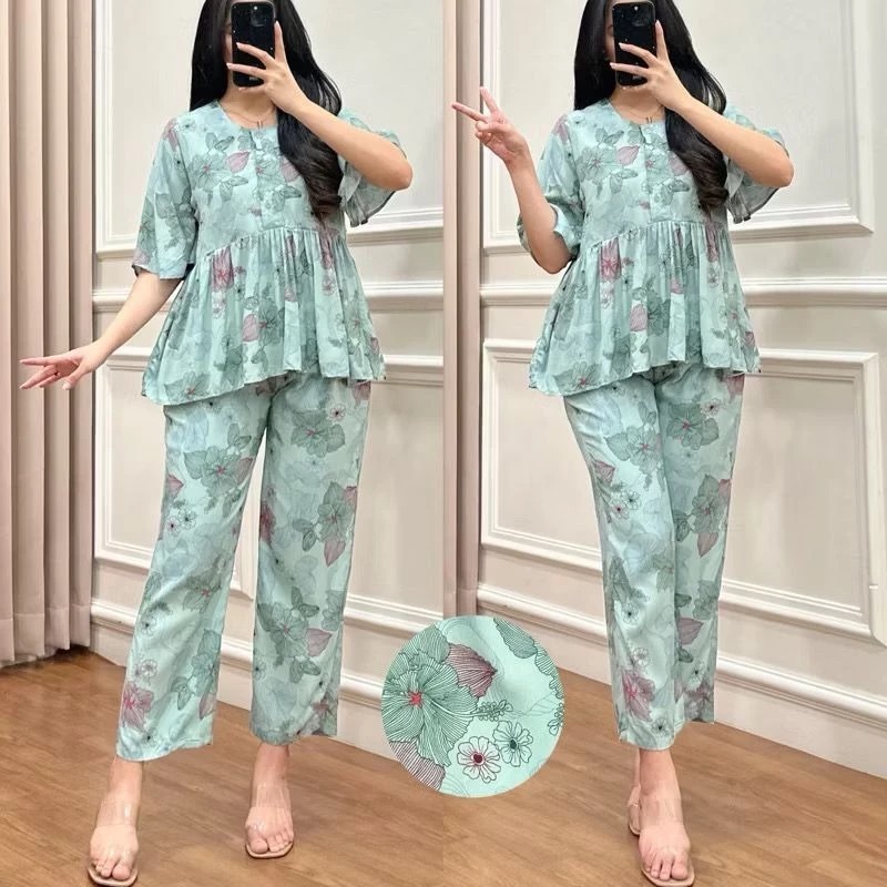 Jual MF - MRD ONESET WANITA LOLA / WISH ME ONE SET WANITA MOTIF ...