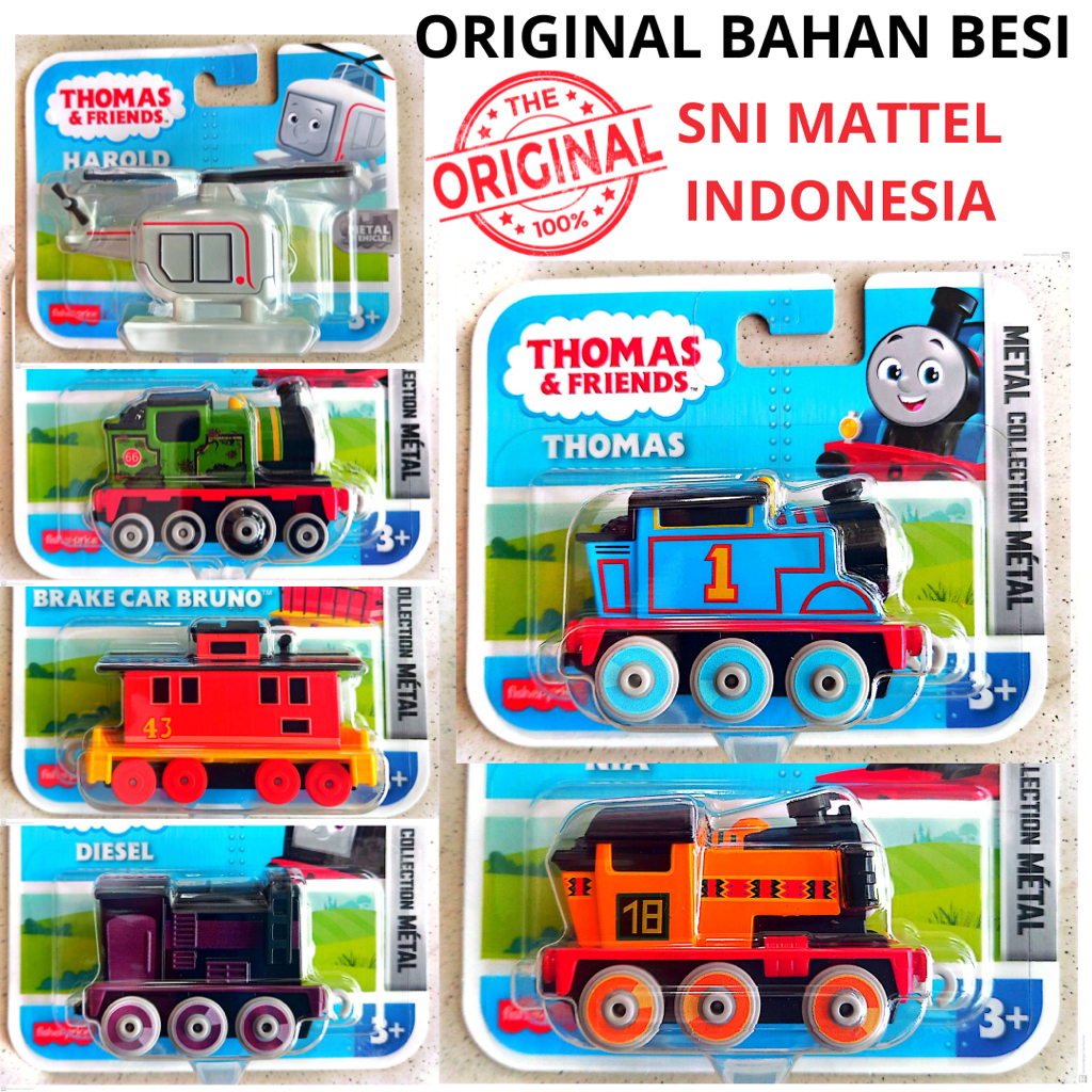 Jual diecast Thomas and friend new look original 100 persen mattel ...