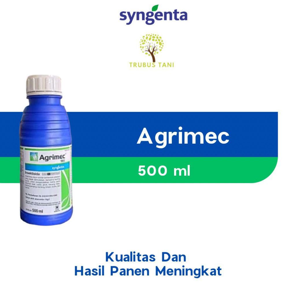 Jual INSEKTISIDA AGRIMEC 18 EC - 500ML-SYNGENTA | Shopee Indonesia
