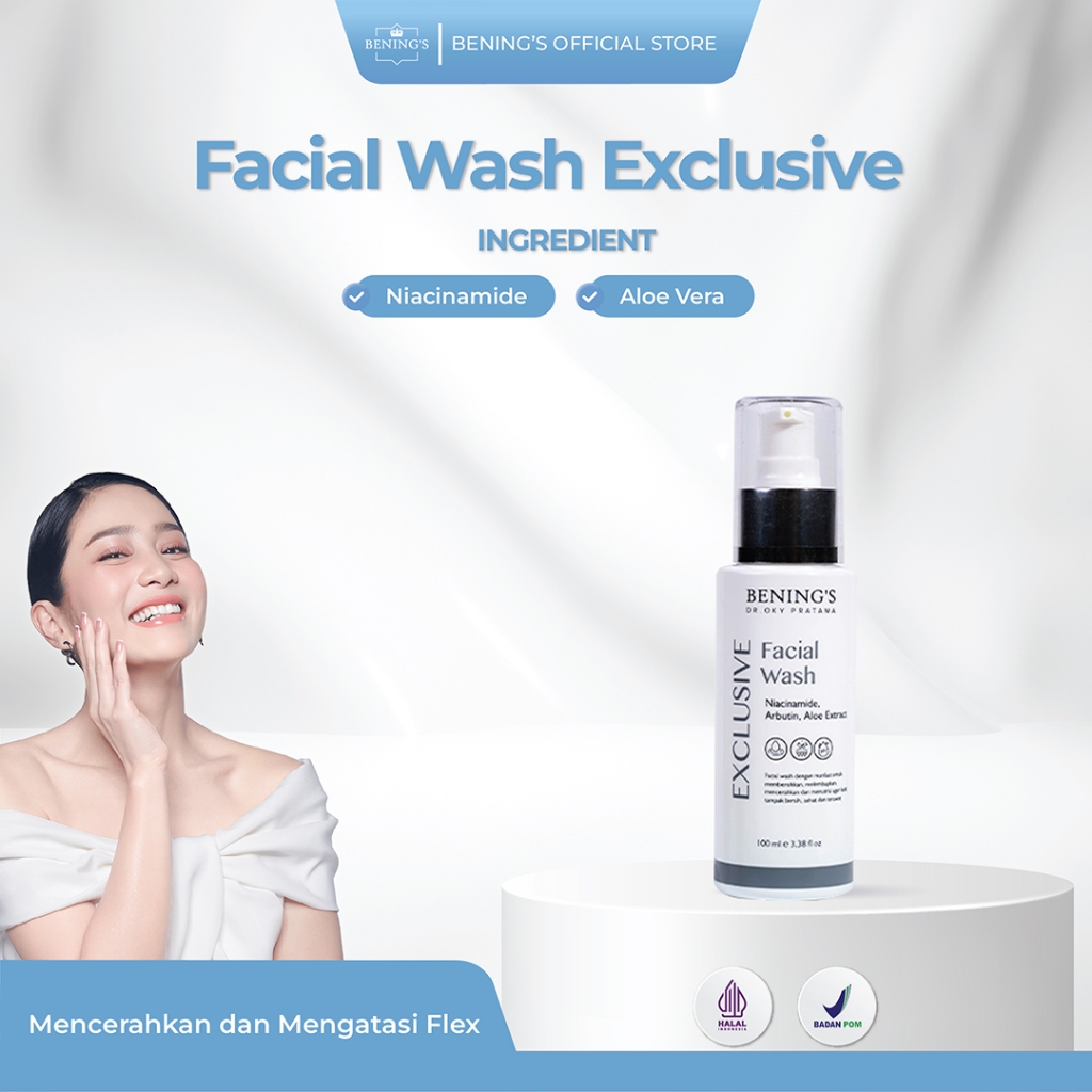 Jual Bening Skincare Dr Oky Pratama Benings - Exclusive Facial Wash ...