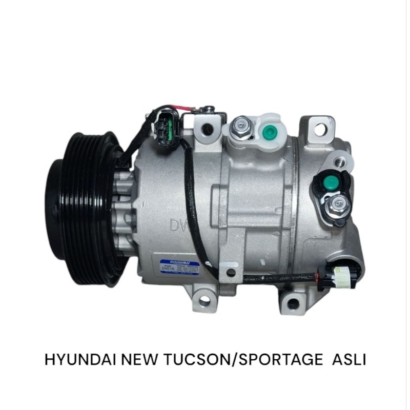 Jual KOMPRESOR COMPRESOR COMPRESSOR AC HYUNDAI NEW TUCSON KIA SPORTAGE ASLI DOOWON ORIGINAL ...