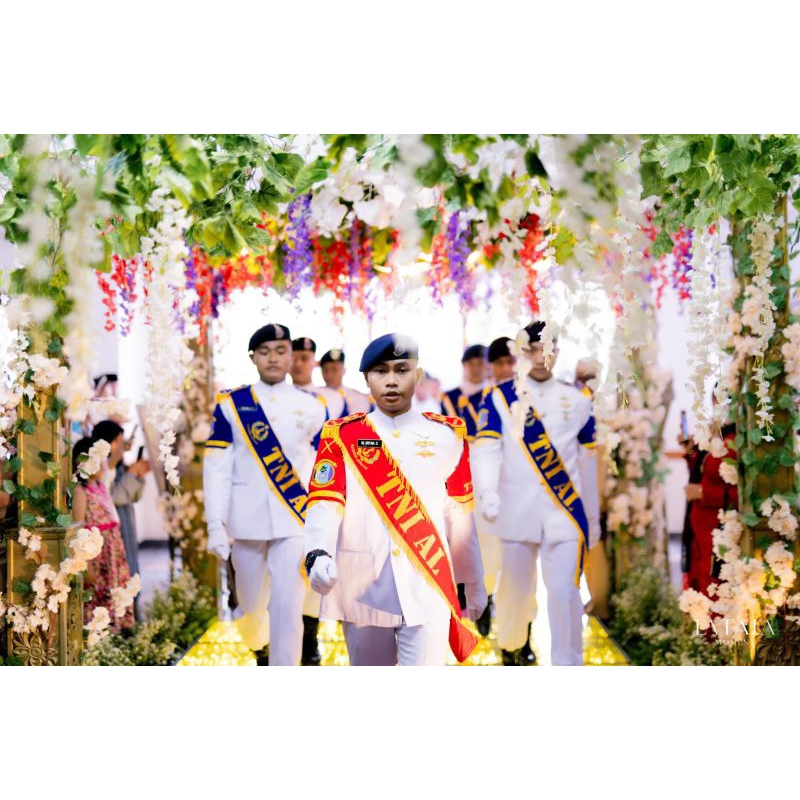 Jual Paket atribut Pedang Pora TNI AL | 11 set atribut ban lengan ...