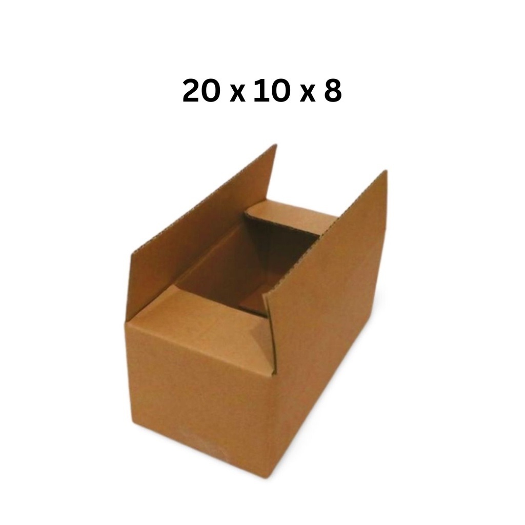 Jual Kotak Kardus Box Packing Kardus 20x10x8 cm Polos Tebal | Shopee ...
