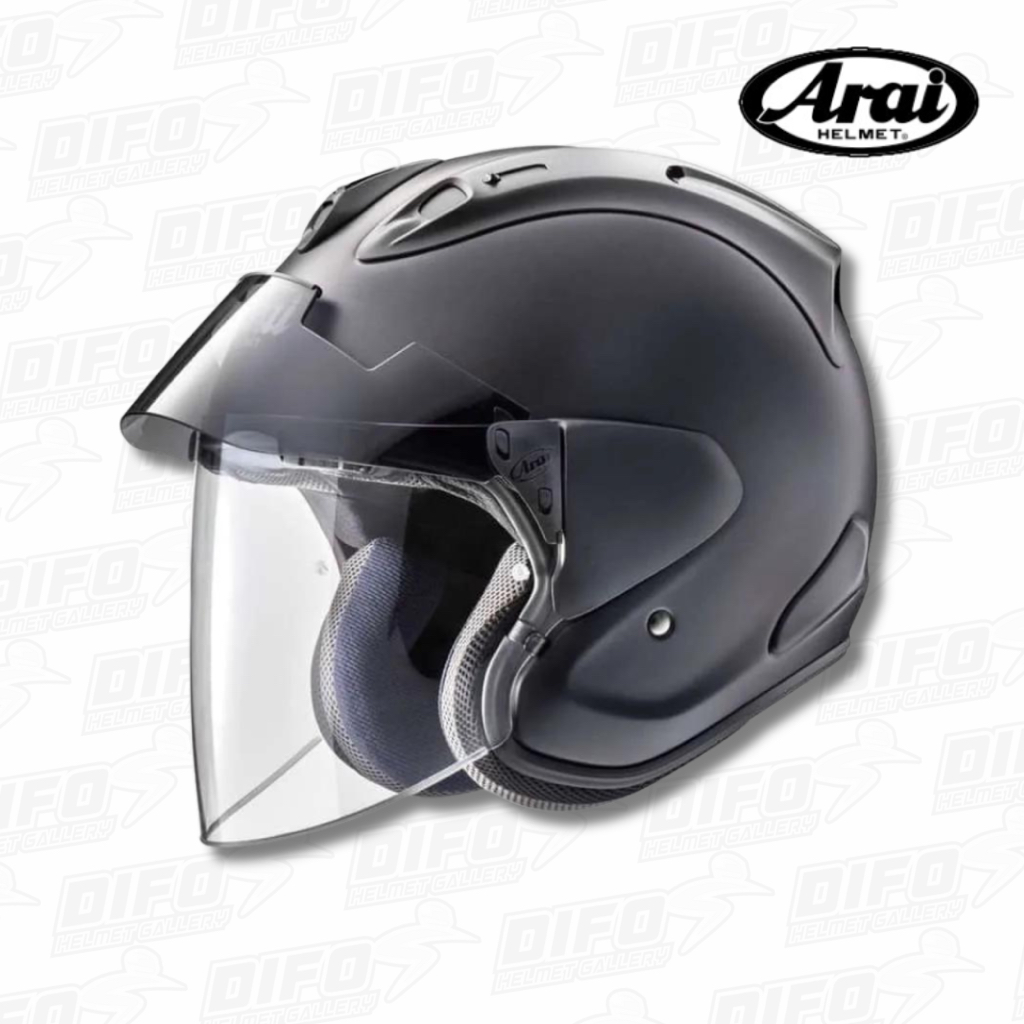 Jual Helm Half Face Arai VZ-Ram Plus Flat Black SNI | Shopee Indonesia