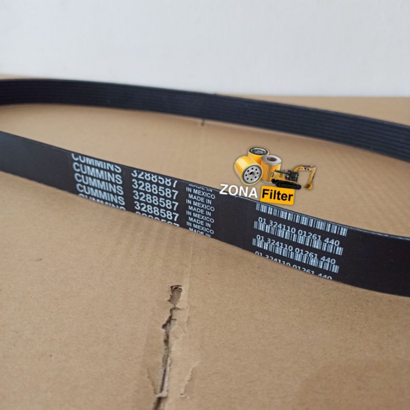 Jual Fan belt 3288587 Van belt Komatsu V-belt PC300-8 Cummins 3288587 ...
