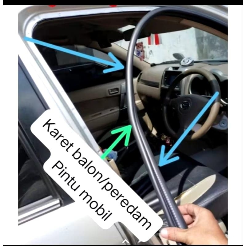 Jual KARET BALON/KARET PEREDAM PINTU MOBIL AVANZA VVTI | Shopee Indonesia