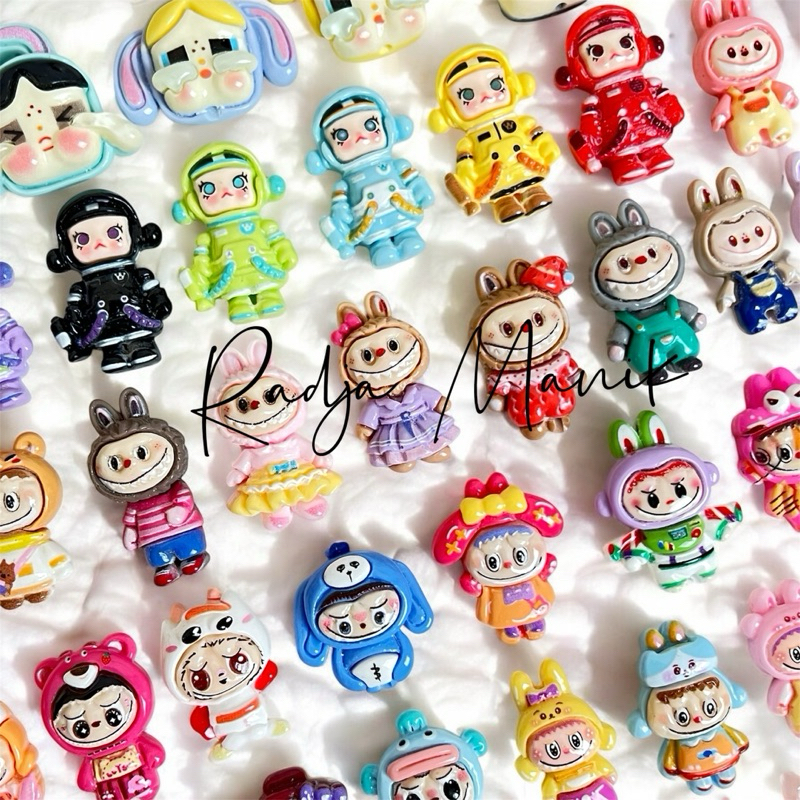 Jual Resin Clay Cry Baby Head Sanrio Labubu PopMart Labubu Series Ada ...