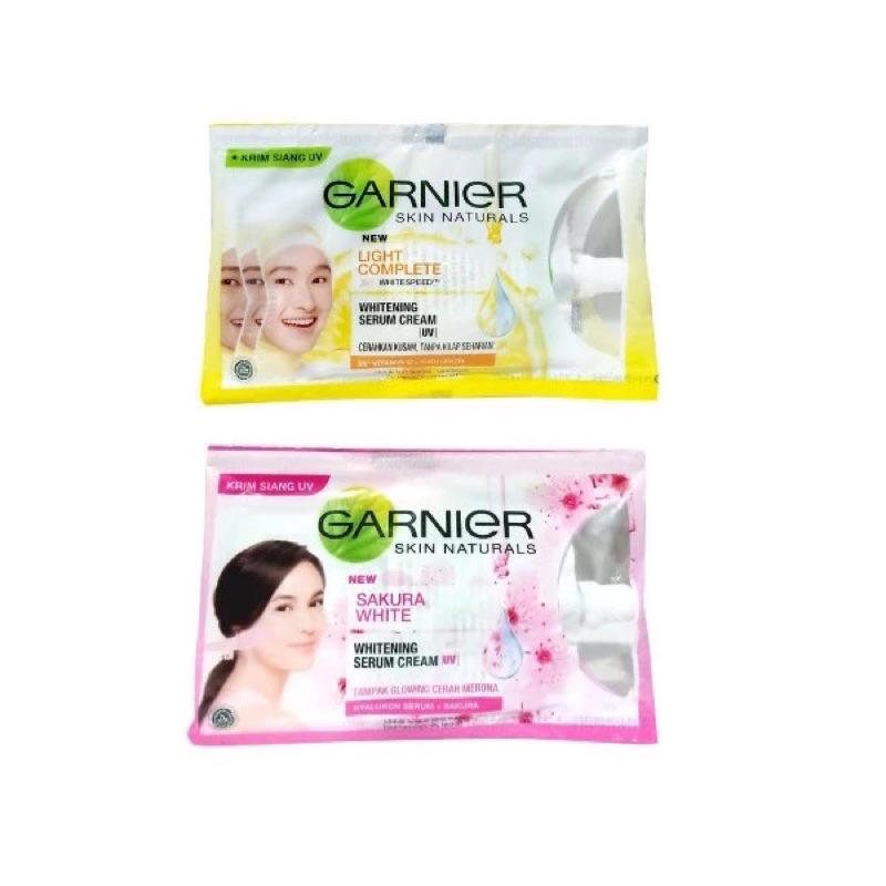 Jual GARNIER Serum Cream Sachet 7 ml | Shopee Indonesia