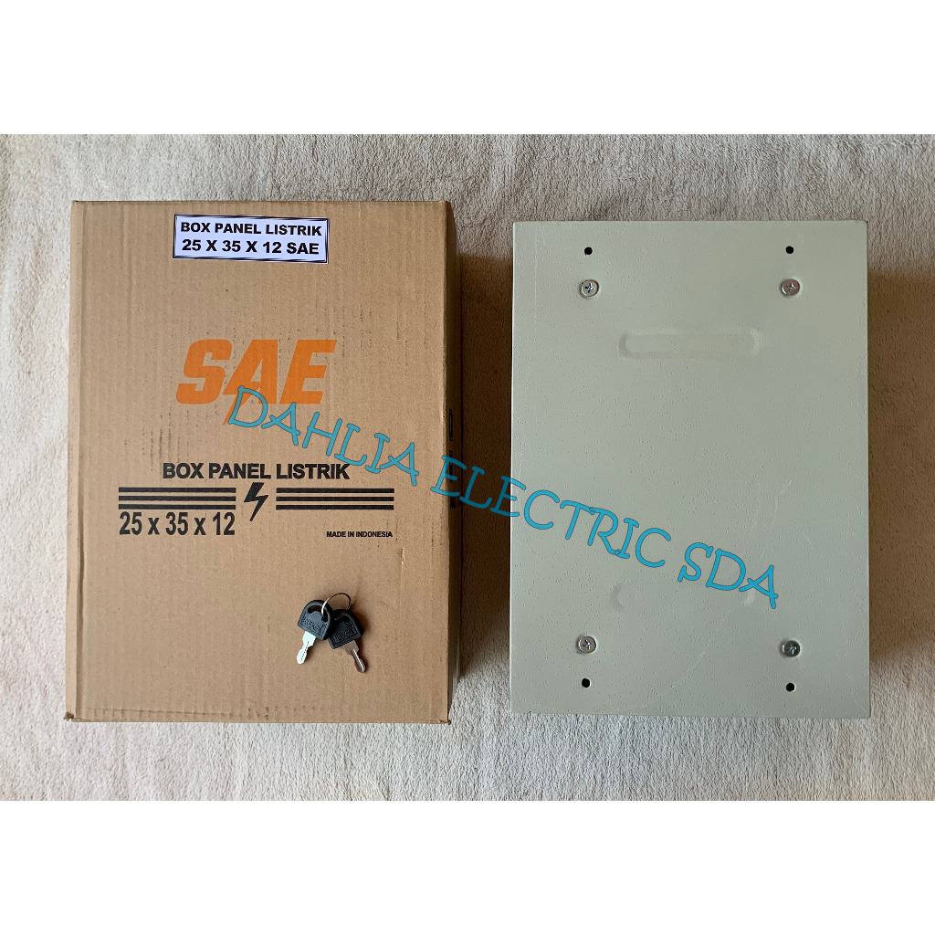 Jual BOX PANEL LISTRIK 25 X 35 X 12 SAE | Shopee Indonesia