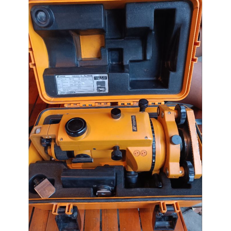 Jual Alat Ukur Tanah Theodolite topcon TL - 20 DF Second Siap pakai 100 ...