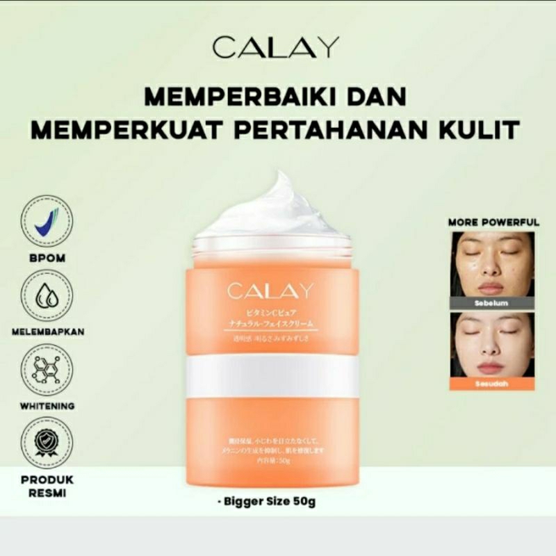 Jual CALAY Brightening Moisturizing Cream 50 Gram | Shopee Indonesia