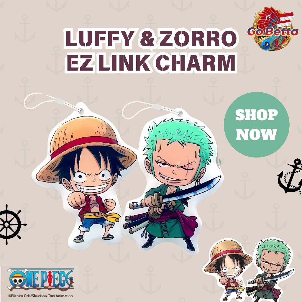 Jual One Piece SimplyGo EZ-Link Card MRT Bus Ez Link Cards Authentic ...