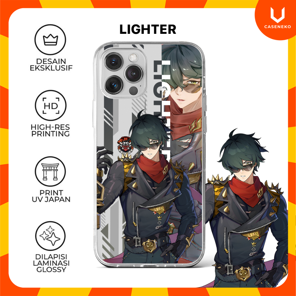 Jual Custom Case Lighter Zenless Zone Zero ZZZ Casing Phone HP 1 ...