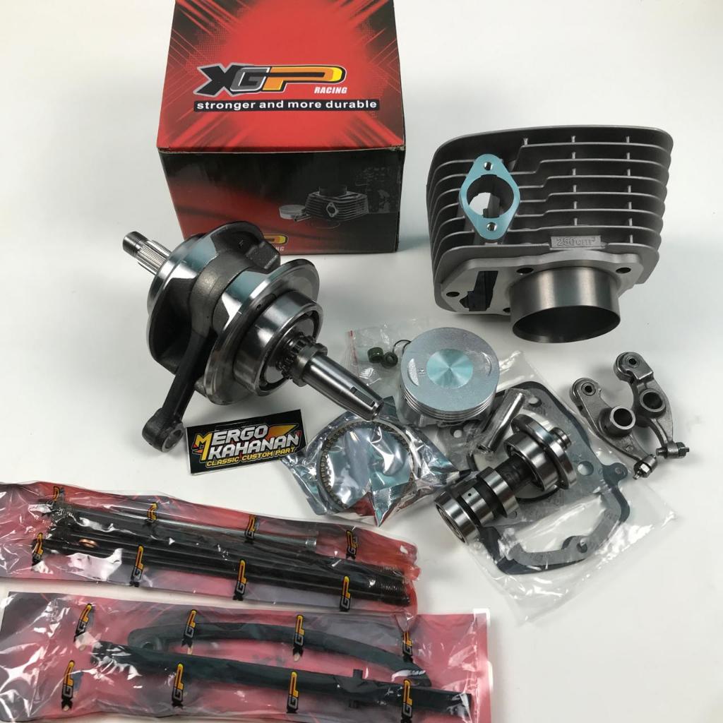 Jual PAKET BORE UP CB GL MP TIGER 220 CC KRUK AS XIEMA LANGKAH 66.2 BLOK WY 250 NOKEN CUSTOM ...